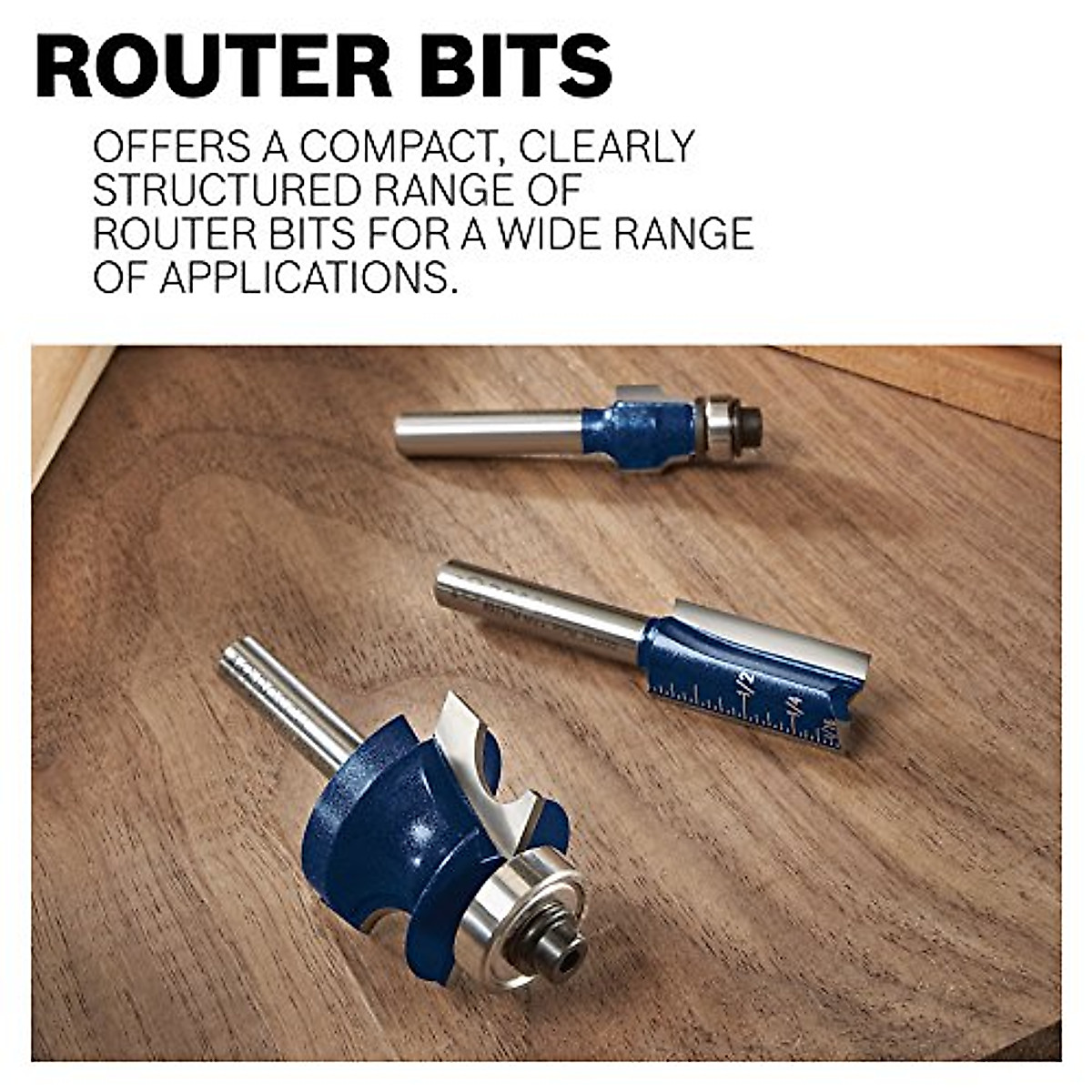 BOSCH 85213M 2-Flute Straight Bit