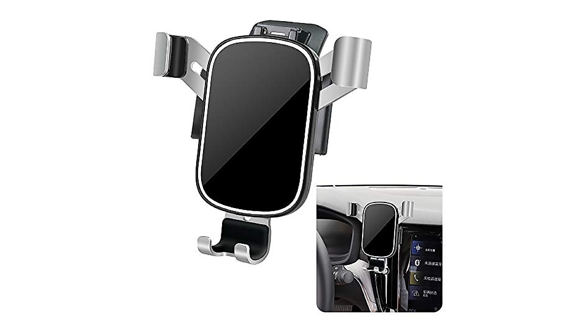 musttrue LUNQIN Car Phone Holder for Volvo S60