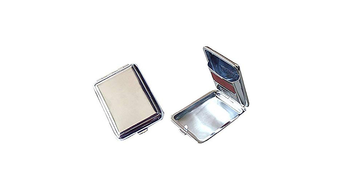 Waterproof Stainless Steel Matchbox for Camping & Outdoors