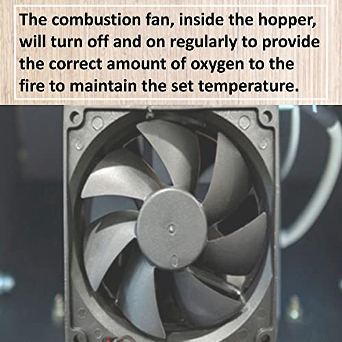 12V Combustion Fan Replacement Parts for Green Mountain Davy Crockett and Trek Wood Pellet Grill