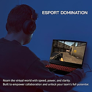 MSI Thin GF63 15.6” FHD 144Hz Gaming Laptop, Intel Core i5-12450H Processor, NVIDIA GeForce RTX 2050, 64GB RAM, 4TB PCIe SSD, Backlit Keyboard, WiFi 6, Black, Win 11 Pro, 128GB Hotface Extension Set