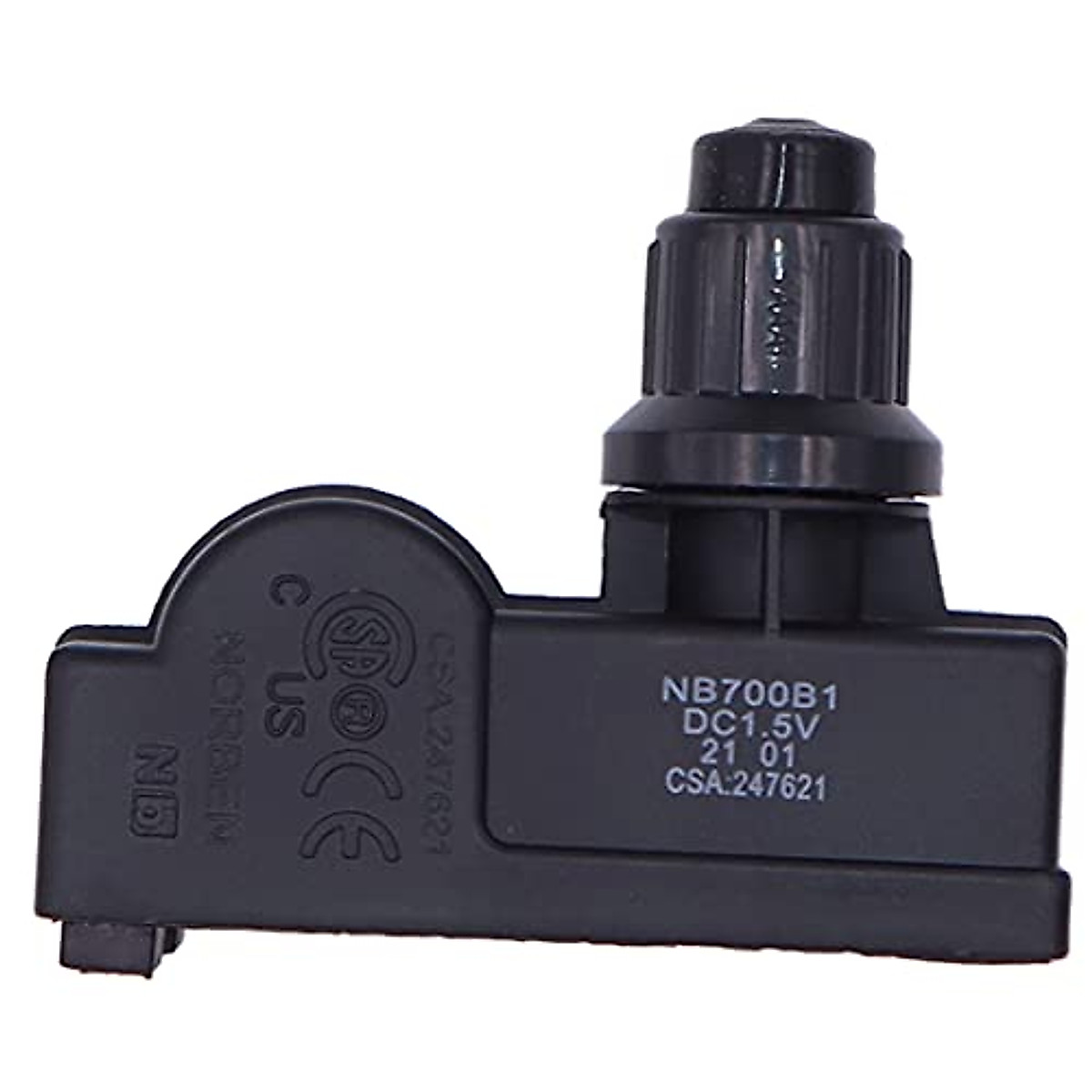 METER STAR Fire Pit Igniter Kit, Push Button Ignition Kit for Fire Pit Gas Burner Include 2 Outlet Igniter and Igniter Leads and Ground Wire