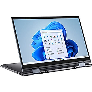 Dell - Inspiron 7000 2-in-1 14" FHD IPS Touch-Screen Laptop - AMD Ryzen 5 5500U - 8GB Memory - 256GB Solid State Drive – Blue – i7415-A906BLU-PUS