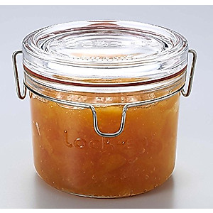 Luigi Bormioli Lock-Eat 17 oz XL Glass Food Jar, 1 Piece, Clear