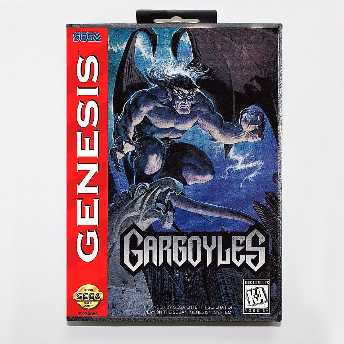 Retro Game 16 Bit MD Game Card Gargoyles With Retail Box For Sega Genesis System (JAP Shell)