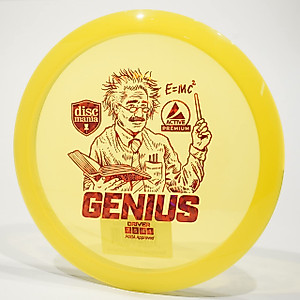 Discmania Active Genius (Premium) Fairway Driver Golf Disc, Pick Weight/Color [Stamp & Exact Color May Vary] Yellow 170-172 Grams