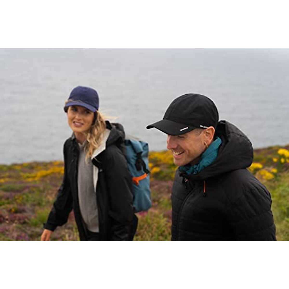 SEALSKINZ | Langham | Waterproof Unisex All Weather Running Cap Hat | Suitable for Outdoor Activities | One Size, Black, V1