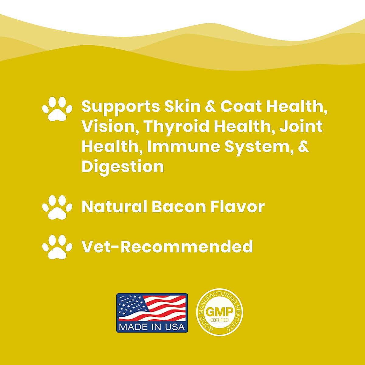 Vitamins for Dogs - Liquid Multivitamin for Dogs - Senior Dog Vitamins - Vitamins for Dogs with Probiotics - USA Made Dog Vitamins - Pet Vitamins for Dogs & Dog Supplements