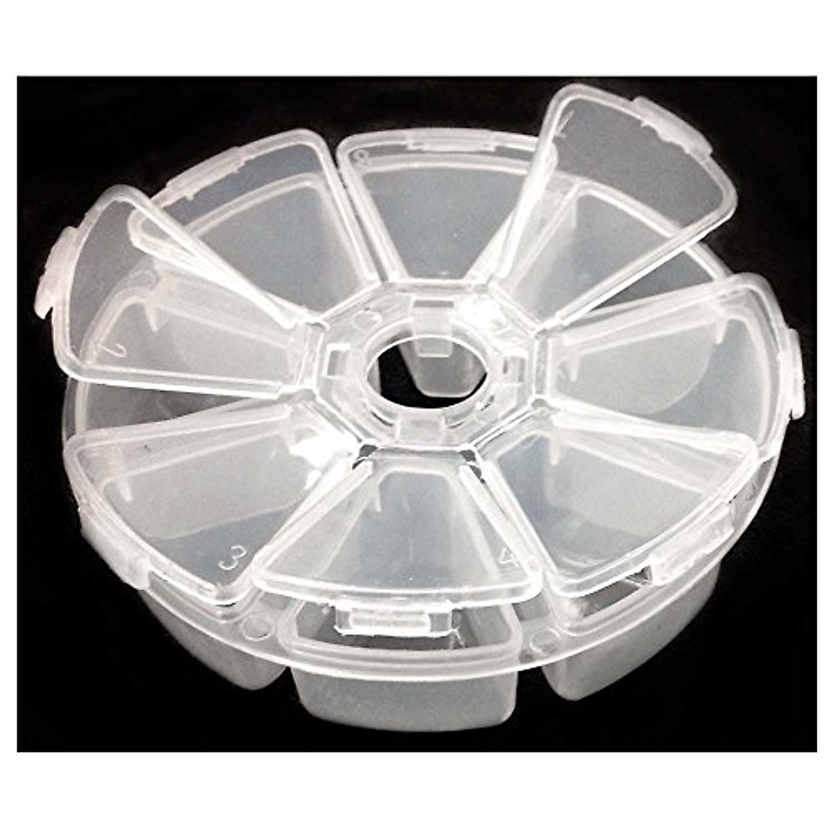 HAWK Round Storage Box : (Pack of 2 Pcs.) - TJ8701
