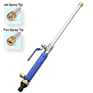 Stainless Steel High Pressure Wand, Electric Washing Sprayer Nozzle for Car Wash and High Outdoor Window Washing