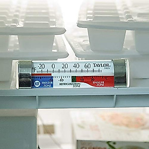 Taylor Freezer & Refrigerator Kitchen Thermometer, 12 Count