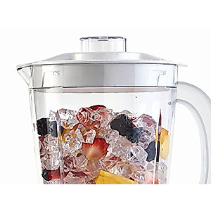 Continental Electric CE-BL171 Blender, 48 Ounce, White