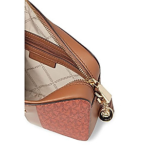 Michael Kors Jet Set Medium Camera Bag Deep Orange Multi One Size