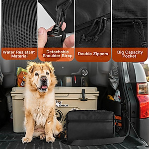 Xxerciz Fishing Tackle Bag, Large Water-Resistant Nylon Fishing Tackle Storage Shoulder Bag with Adjustable Shoulder Strap, Can Hold 4 Pack 3600 Tackle Box