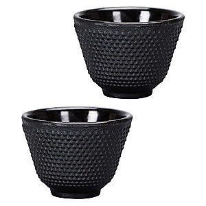 6 Pcs Cast Iron Teacup Tea Cup Traditional Teacups Cast Iron Teaware Restaurant Coffee Mug Sake Cup Mate Cup Mate Tea Beer Bone China Coffee Mugs Japanese Style Teaware Unique Vine