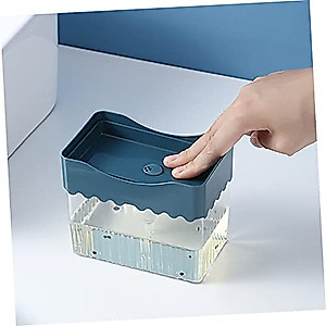 Cabilock Doser Soap Dispenser Soap Dispenser Kitchen Foam Soap Dispenser Kitchen Soap Holder Soap Pump Dispenser Sink Soap Holder Hand Soap Dispenser Bracket Box Household Abs