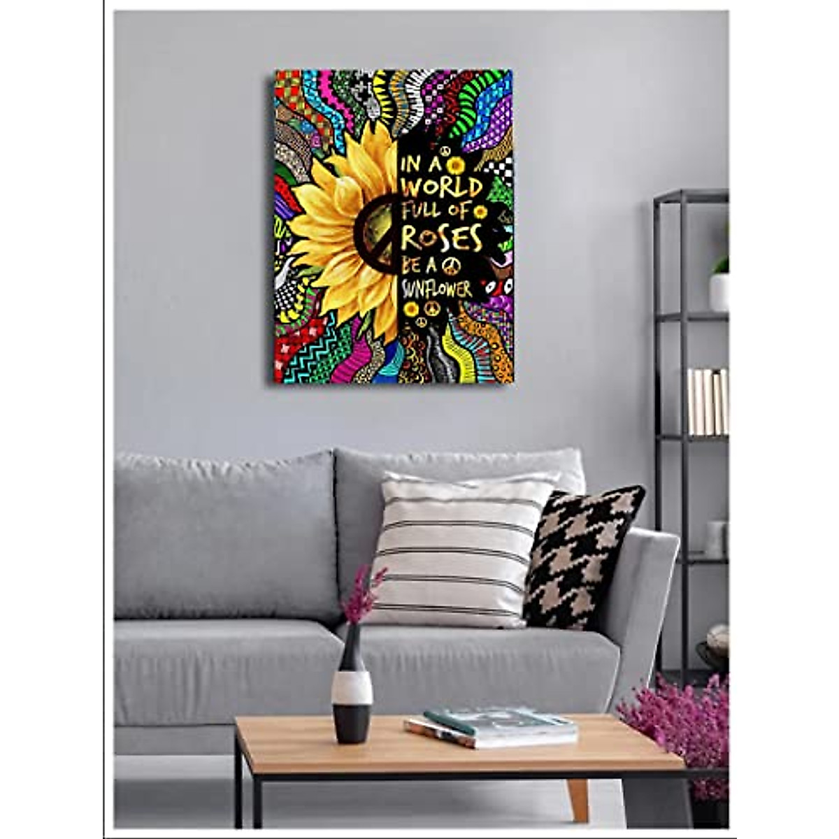 PJOESL Diamond Painting Kits for Adults - Sunflower Diamond Art DIY 5D Full Round Drill Crystal Rhinestone Arts and Crafts - Gem Art Paint with Diamond Dots Home Wall Decor 11.8x15.7inch