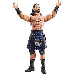 Mattel WWE Drew McIntyre Top Picks Elite Collection Action Figure with Accessories, 6-inch Posable Collectible Gift for WWE Fans Ages 8 Years Old & Up