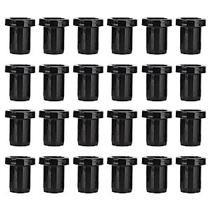 24pcs A Arm Short Bushing Kit Replacement for Polaris Ranger 400 500 700 800 900, Sportsman 300 400 450 500 570 600 700 800, Replace 5439270, 5431846, 5432091