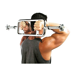 CAP Barbell Weight Bar Standard 34-Inch Threaded Tricep Bar, Boxed