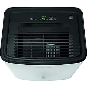 Frigidaire FFAD5033W1 Dehumidifier, High Humidity 50 Pint Capacity with a Easy-to-Clean Washable Filter and Custom Humidity Control for maximized comfort, in White