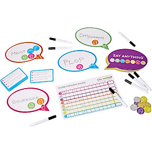 Mattel Say Anything Board Game for Teens, Adults & Parties with Question Cards, Dry Erase Scoreboard & More, 4 to 8 Players Ages 13 Years & Older
