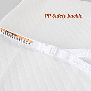 BBjixiang Baby Diaper Changing Table Pad with Waterproof Cover, Contour Changing Pad for Dresser Top 32”×16”