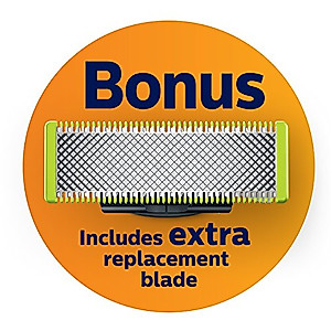 Philips Norelco OneBlade Face + Body Bonus Pack with FREE Blade, QP2630/72