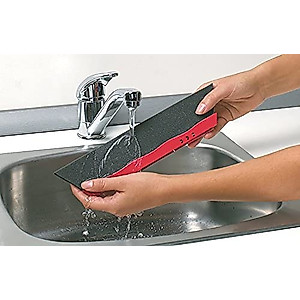 Vileda 158735 Super Classic Broom with Triangular Handle and Super Duster Classic Sweeping Set Broom Set – Red, 16 x 49 cm