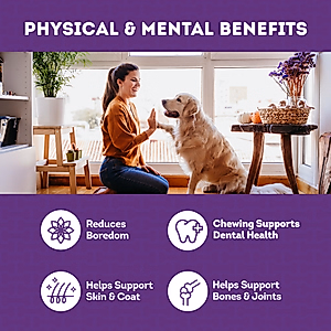 Treatly USA Collagen Wraps 6-7x1.5 Dog Chew Treats - Chicken Marinade Flavor, 12 Count/1 Pack