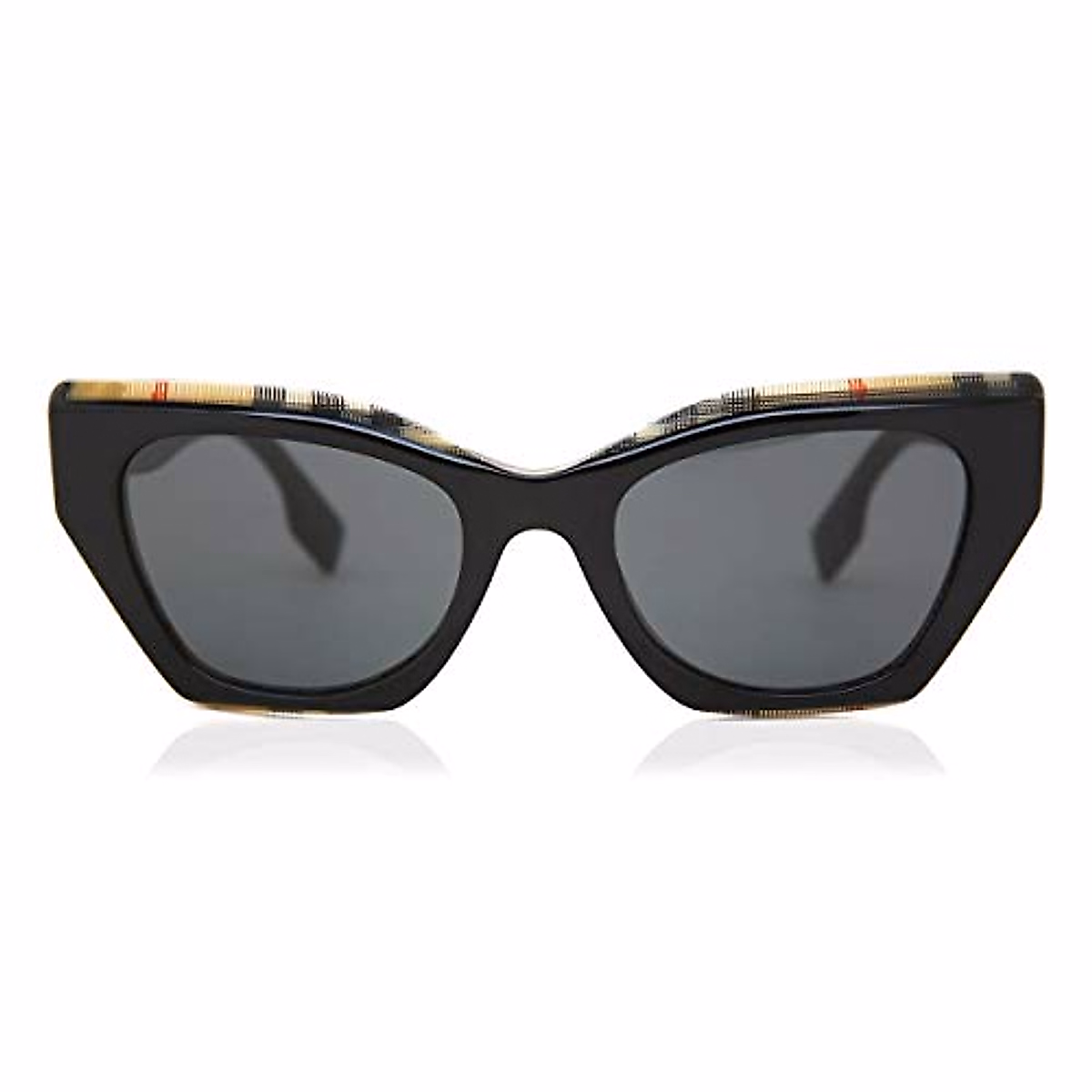 BURBERRY BE4299 Top Black/Vintage Check/Grey One Size