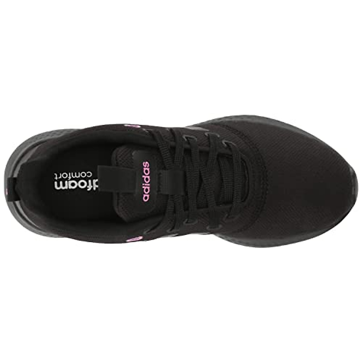 adidas Women's Puremotion Running Shoe, Core Black/Green Oxide/Pulse Lilac, 10