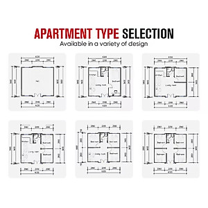 Other Prefab Houses 2 Bed 1 Bath Home 30FT Expandable Folding Mobile Tiny House Prefabricated with Container House