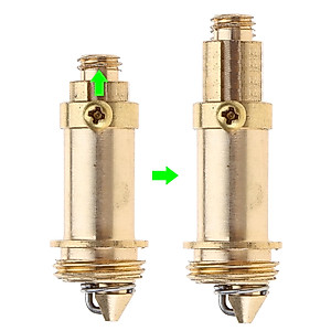 Copper Sink Drain Stopper Plug Replacement Basins Waste Plug Bolts Bathtub Stoppers Drain Plug Sink Stopper Bolts Sink Drain Clicks Clacks Plug Bolts Spring