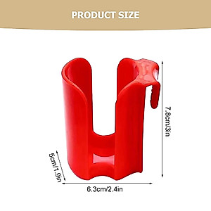 Malijnxin 2 PCS Cookie Holder Creative Cup Cookie Holder Cup Side Cookie Organizer Plaastic Cookie Container Storage for Candies Cookies