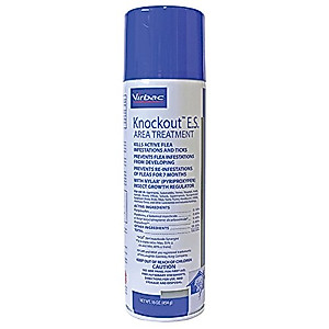 Virbac Knockout E.S. Area Treatment Carpet Spray, 16-Ounce