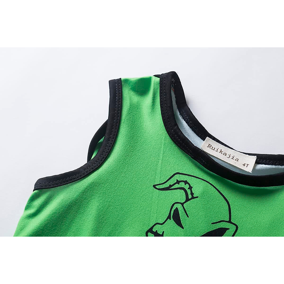 Ruikajia Women's Adult Oogie Boogie Costume Family Nightmare Villain Costume