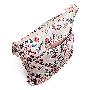 Vera Bradley Women's Recycled Lighten Up Reactive Hipster Crossbody Purse, Prairie Paisley, One Size