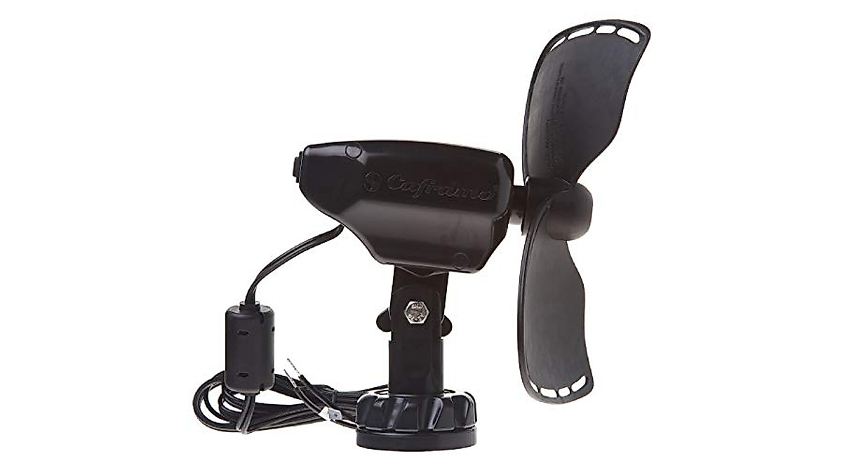 Caframo Ultimate 757: 12V 2-Speed Direct Wire Boat Fan