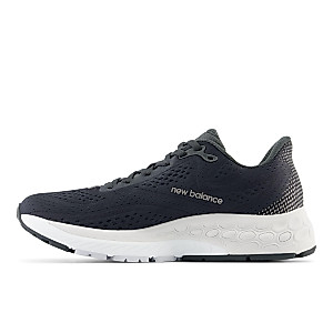 New Balance Women's W880K13 Running Shoe, Blacktop/Black/Silver Metallic, 8 Narrow