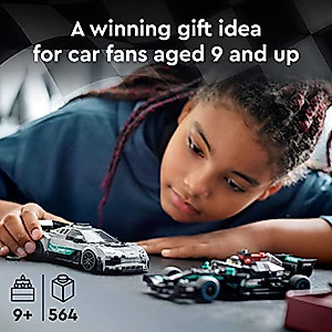 LEGO Speed Champions Mercedes-AMG F1 W12 E 76909 Performance & Project One Toy Car Set, Mercedes Model Car Building Kit, Collectible Race Car Toy, Great Car Gift for Kids and Teens