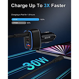 78W USB C Car Charger, Super Fast Charging Cigarette Lighter Adapter, 3 Port Power Delivery Auto Cargador for Samsung Galaxy S22 Ultra, Apple iPhone 14 Pro Max 13, iPad, Google Pixel, Kindle Fire, PS5