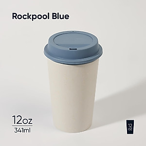 Circular & Co Reusable NOW Coffee Cup - 12oz - Insulated Travel Mug - Made from Recycled Single Use Coffee Cups - Portable Coffee Tumbler - 100% Recyclable - BPA Free - Dishwasher Safe