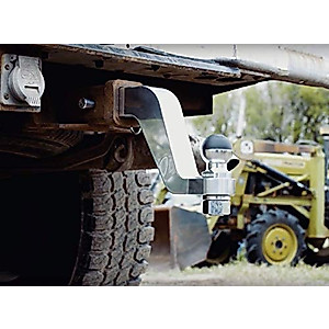 ANDERSEN HITCHES | Alumistinger | Aluminum Heavy Duty Hitch for Trucks | Trailer Hitch | 4" Drop, 2" Greaseless Ball | 6,000 lb. GTWR & 600 lb. Tongue Weight | 3506