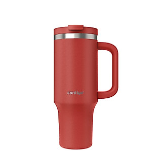 Contigo Streeterville 40oz Tumbler, Stainless Steel Vacuum Insulated, Leak-Proof, Cold for 29 Hours,Goji Berry