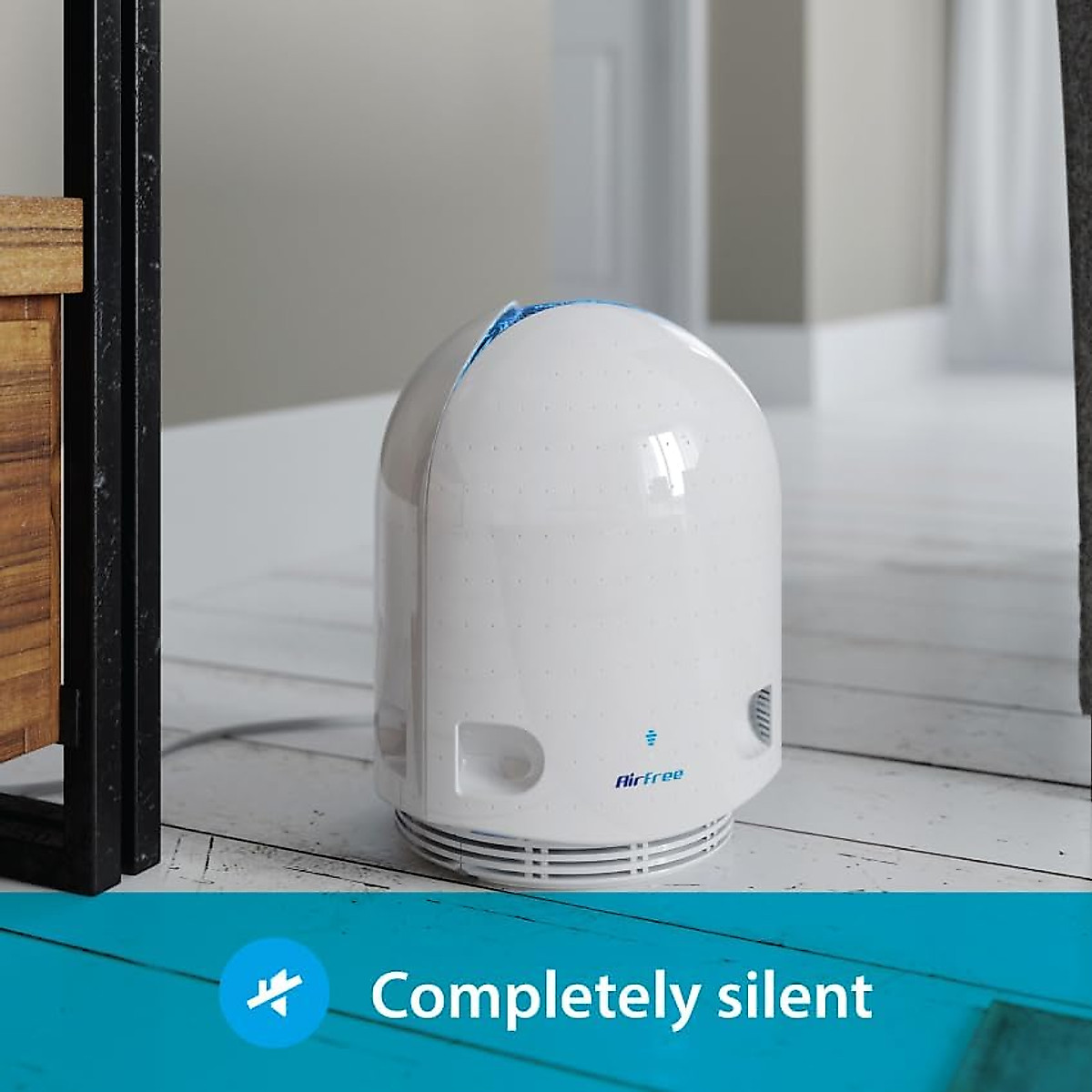 AIRFREE P1000 Filterless Silent Air Purifier for Home I Requires No Filter, Fan, or Humidifier, Covers 450 sq ft - White