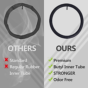 Wadoy 16'' x 1.75/2.15 Kids Bike Inner Tubes Compatible with BOB Revolution SE/Flex/Pro Sport Utility Ironman Strollers, Thorn Resistant (2 Pack) for Stroller Kids Bike Tires and Inner Tubes