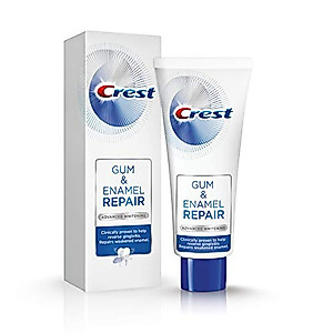 Crest Gum & Enamel Repair Toothpaste, Advanced Whitening, 4.1oz (Pack of 3) ( Packaging May Vary )