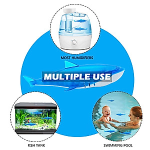 FITORCH Humidifier Cleaner, Universal Humidifier Tank Cleaner Fish for Most Humidifier & Fish Tank, Purifies Water, Eliminates White Dust and Odor, Prevents Hard Water Build-Up(6 Pack)