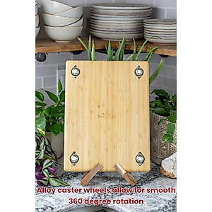 Large- Glides 360°-12x16|Heavy Duty sliding tray for coffee maker|espresso machine slider tray|Sliding tray for kitchen appliance slider|Kitchen Appliance Sliders for Kitchen Patent pending